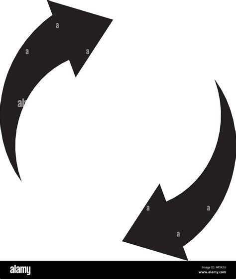 Arrows Round Cycle Stock Vector Image Art Alamy