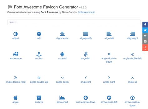 usando font awesome como favicon em seu site
