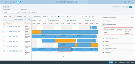 Production Scheduling Board With Ppds For Sap S4 Sap Community