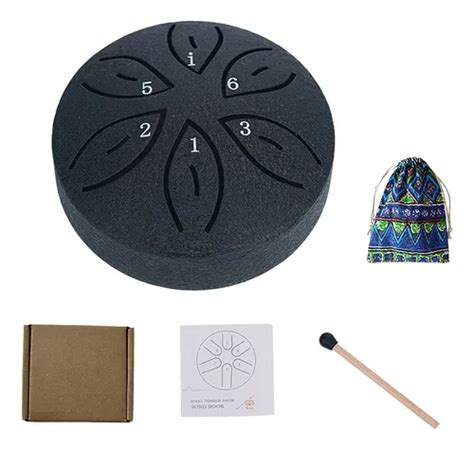 Mini Rain Drum De 3 Polegadas E 6 Tons De Aço Para Percussão Mercadolivre