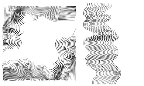 Premium Vector Squiggle Strip Frames Curvy Divider Or Wiggly Billow