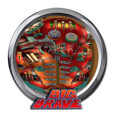 Big Brave Gottlieb 1974 Wheel Images Virtual Pinball Universe