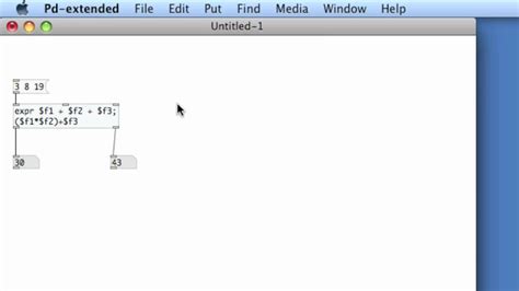 pure data 10 the expression object [expr ] youtube