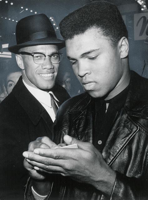 At Auction Malcolm X And Muhammad Ali Malcolm X And Muhammad Ali