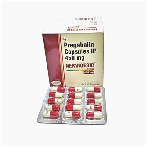 Nervigesic Pregabalin Capsules Moon Medex