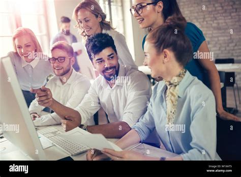 Startup Diversity Teamwork Business Brainstorming Meeting Concept Stock