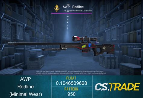 AWP Redline CS2 Skin