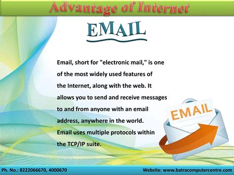 Advantage And Disadvantage Of Internet BATRA COMPUTER CENTRE PPT