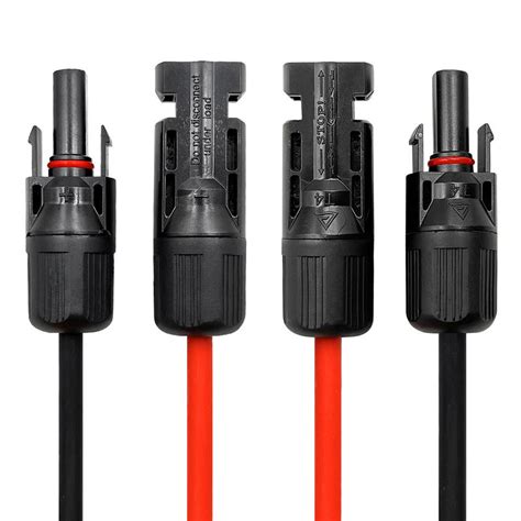 Mc4 Connector Solar Panel Cable Pv Connector Mc4 Photovoltaic Cable Mc4 Cable And Pv Cable