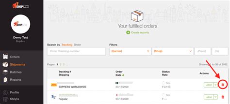 How To Cancel Or Void A Shipping Label Ship Co