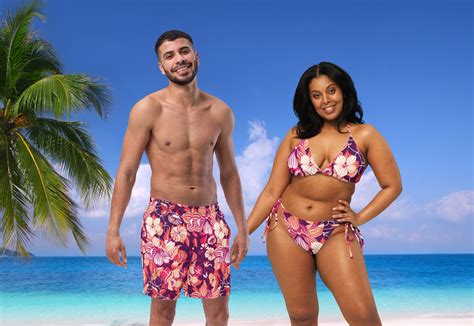 Matching Couples Swimsuits Floral Bikini Set And Swim Trunks Recycled