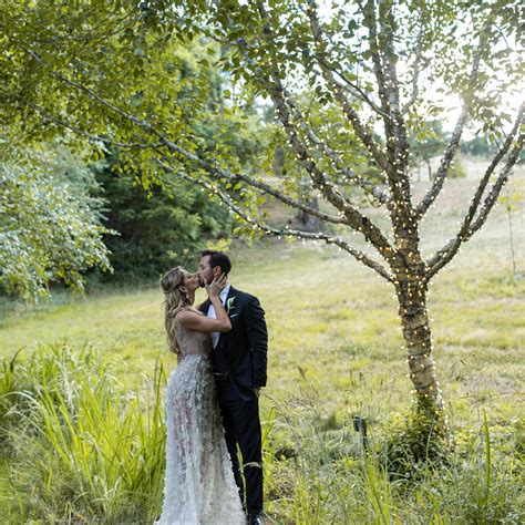 Ashley Greene And Paul Khourys Wedding A Stunning Evening In The Redwoods
