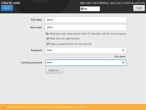 rhel 8 minimal installation with screenshots centlinux