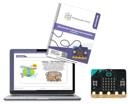 discoveries in design and innovation micro bit edition stem