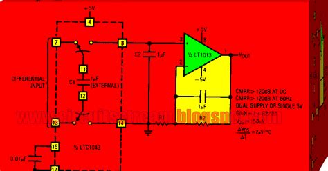 Simple Instrumentation Amplifier Wiring Diagram Schematic Diagram Guide