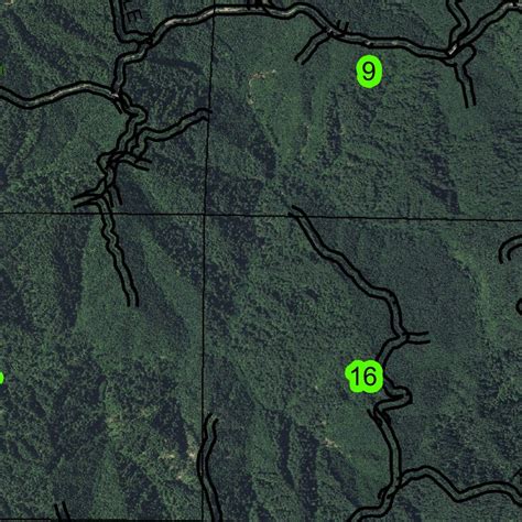 Elliott State Forest T23s R11w Township Map By Super See Services