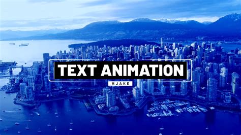 Text Animation For Beginners Adobe After Effects Templates