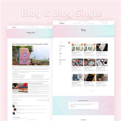 bookly bookstore ecommerce bootstrap 5 html css website template