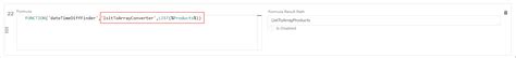 Vlocity Facts 41 Custom Function To Convert List Of Values Into