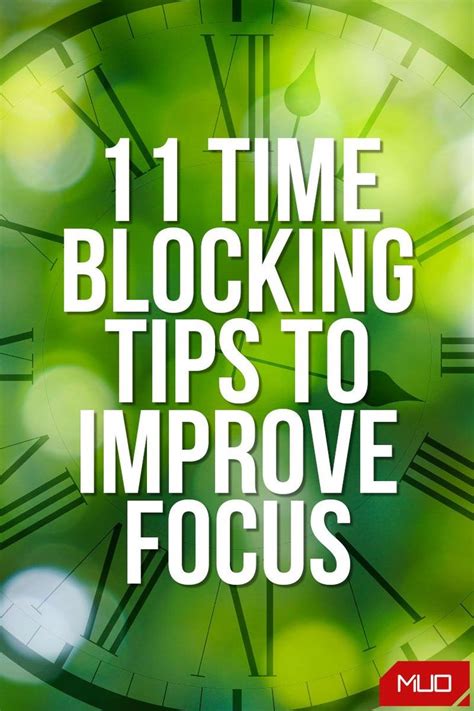 Boost Your Productivity With Time Blocking