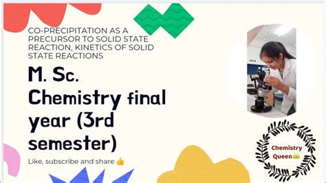 Co Precipitation As Precursor To Solid State Reactionskinetics Of