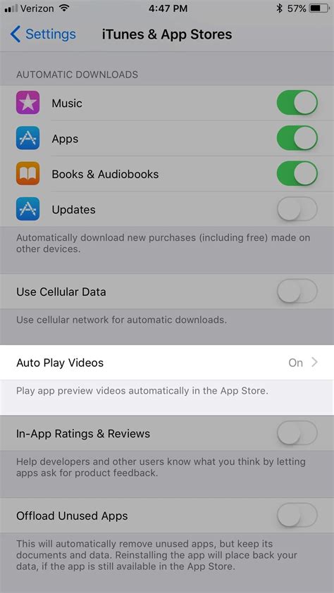 How To Disable Auto Playing Videos In The Ios 11 App Store Ios