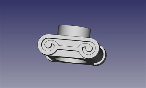 Archivo 3d Gratis Capitel Jonico Exin Castillos 🏗 ・diseño De Impresión