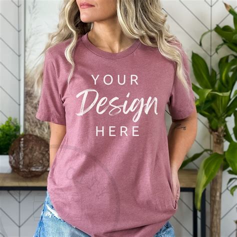 Heather Red Color Etsy