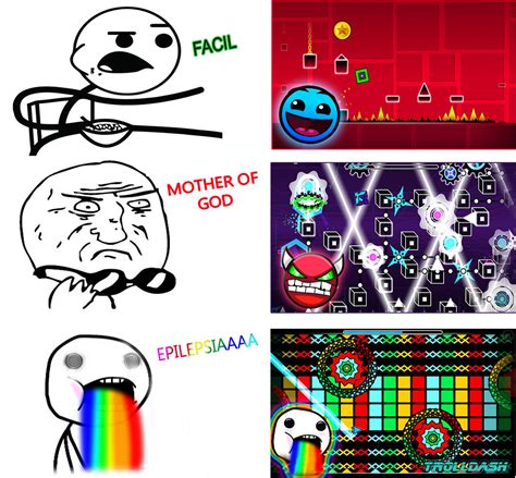 Memedroid - "Geometry Dash :) (comenten sus ids para ..." por TrollDash