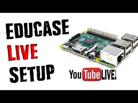 LiveFromTheLab Setting Up The RaspBerry Pi For The EduCase Project YouTube