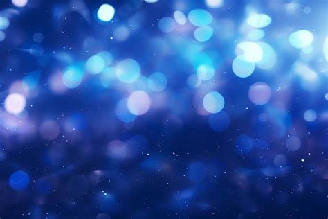 Abstract Background Bokeh Circle Light Blueabstract Blue Effect Backgroundlight Blue Background
