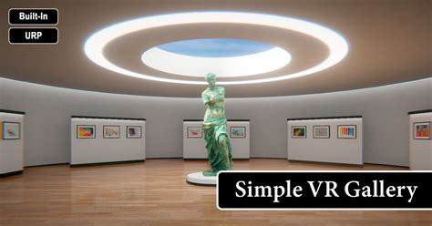 Simple Vr Gallery 3d 주변환경 Unity Asset Store