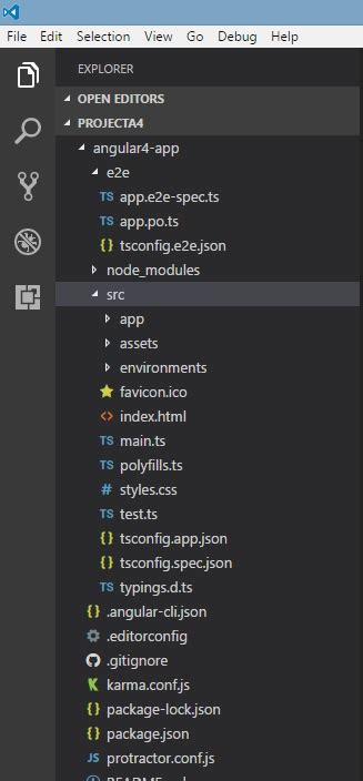 W Schools Angular Project Setup