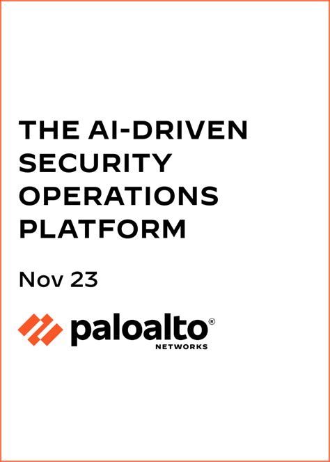 The Ai Driven Security Operations Platform