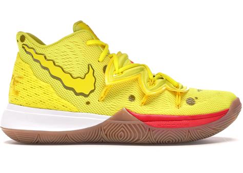 Nike Kyrie 5 Spongebob Squarepants Mens Cj6951 700cj6950 700 Us