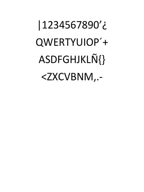 keyboard input pdf