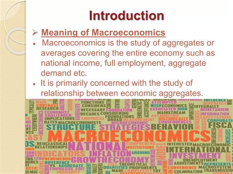 Unit 1 Introduction Macroeconomics Ppt Economy Business And Finance