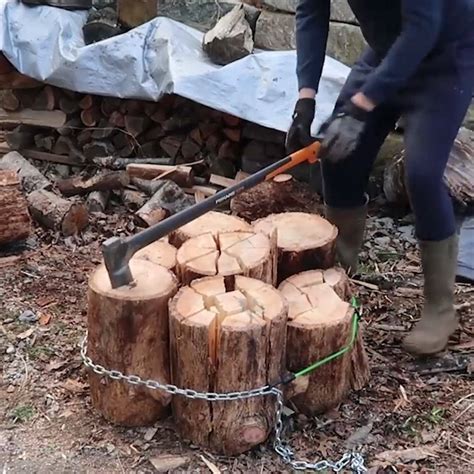 Best Way To Split Firewood Best Way To Split Firewood By Taras Kul