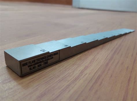 10 Step 7075 Aluminum Ndt Utg Calibration Block At ₹ 150 Piece