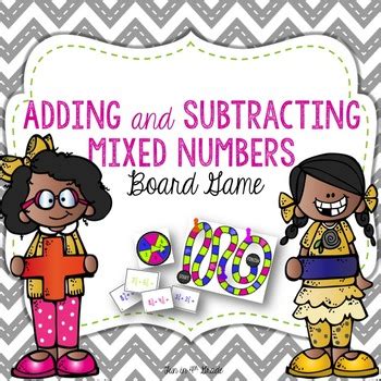 Adding And Subtracting Mixed Numbers Board Game By Fun In Th TPT
