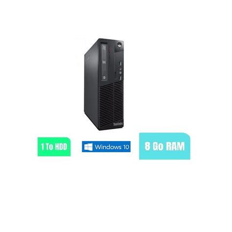 IBM ThinkCentre M72e CELERON WINDOWS 10 8 Go RAM HDD 1 TO 220907