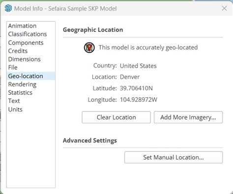 Site Context With Add Location Sketchup Help