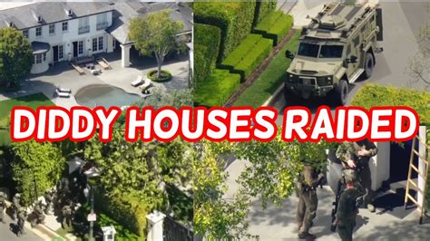 Live: Sean ‘Diddy’ Combs House Raided! P Diddy House Raided! Freak Off House - YouTube