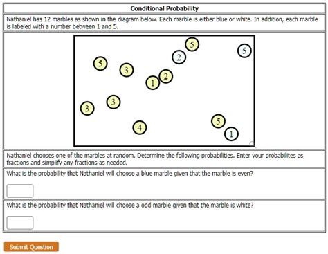 Solved Conditional Probability Is Labeled With A Number Between 1 And