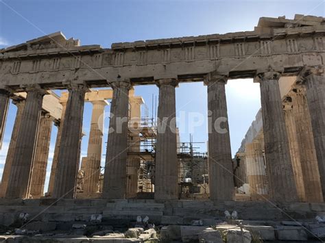 아테네 파르테논신전 그리스 그리스신전 아크로폴리스 사진이미지일러스트캘리그라피 Ms작가