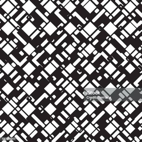 추상 기하학적 원활한 패턴 세련된 추상화 화보 블랙 배경 세련된 현대 광장 장식 벽지 1980 1989 년에 대한 스톡 벡터 아트 및 기타 이미지 1980 1989 년