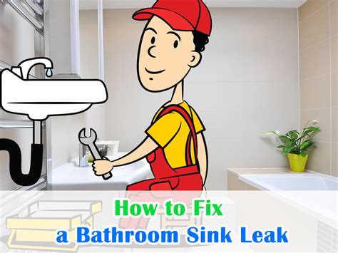 How To Fix A Leak Underneath The Bathroom Sink At Carmela Schatz Blog