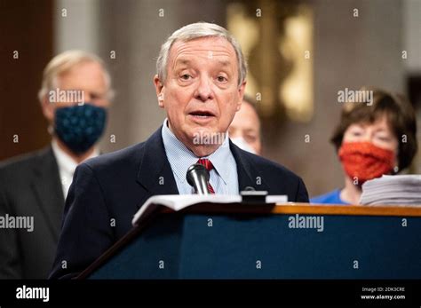Washington United States 14th Dec 2020 Us Senator Dick Durbin D