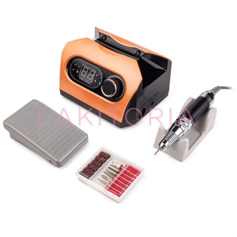 Аппарат для маникюра Nail Drill PRO ZS-717 45000 об 65w Оранжевый ...
