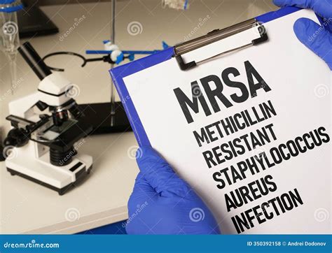 Mrsa Methicillin Resistant Staphylococcus Aureus Infection Is Shown
